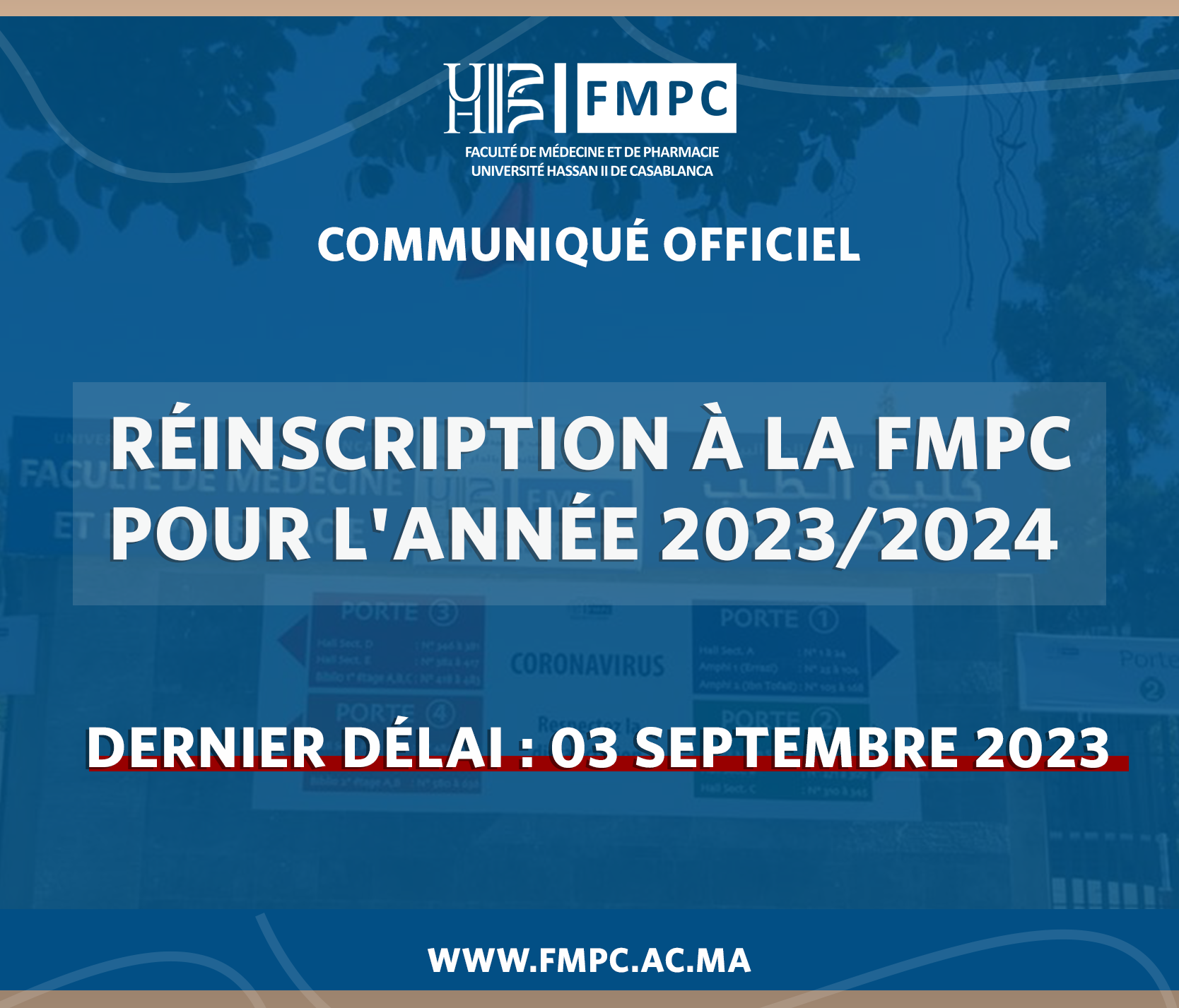 FMPC – Faculté de Médecine et de Pharmacie de Casablanca – Faculté de ...
