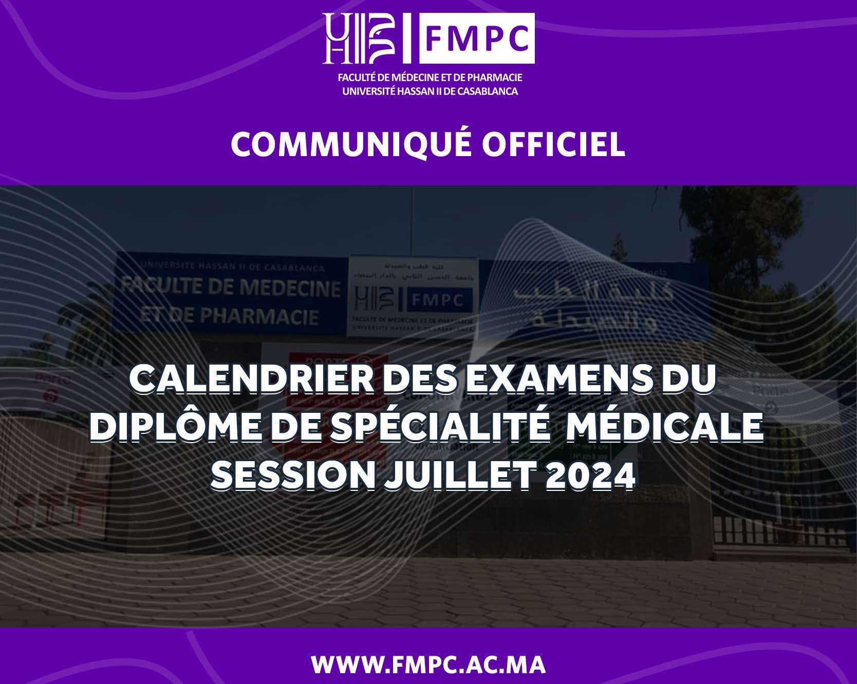 FMPC – Faculté de Médecine et de Pharmacie de Casablanca – Faculté de ...
