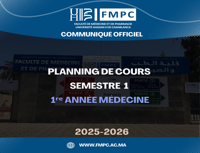 FMPC – Faculté de Médecine et de Pharmacie de Casablanca – Faculté de ...