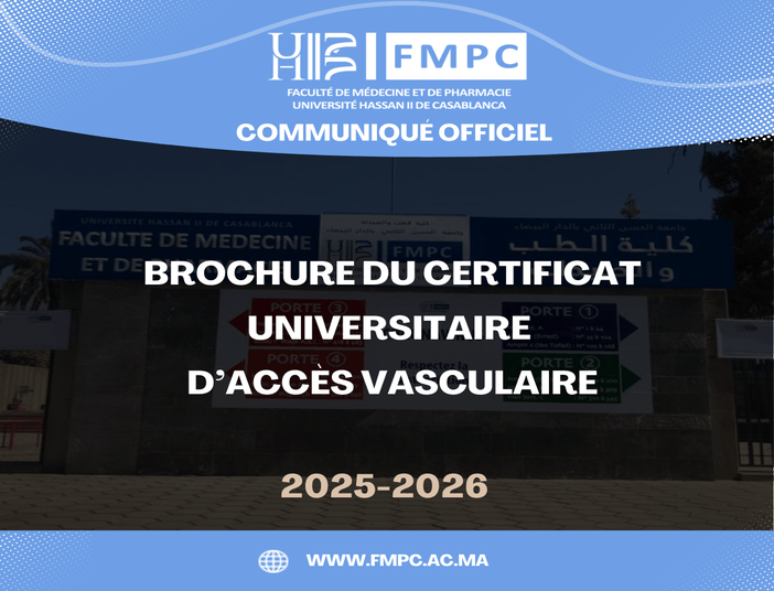 FMPC – Faculté de Médecine et de Pharmacie de Casablanca – Faculté de ...