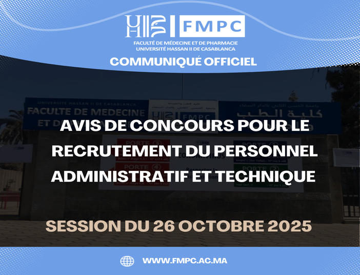 FMPC – Faculté de Médecine et de Pharmacie de Casablanca – Faculté de ...